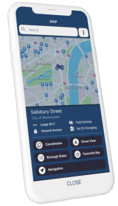 Motorcycle Parking in London | Online Maps | App for iOS & Android
